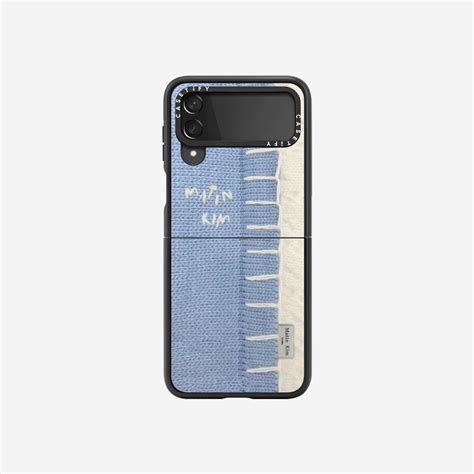 케이스티파이 X 마뗑킴 갤럭시 니트 임팩트 케이스 블랙 Casetify Kream