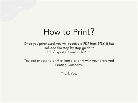 How To Apply Press On Nails Instructions Card Guide Templates Etsy