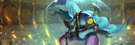 Vandal Jax Splash Art League Of Legends Lol 4k Wallpaper Download
