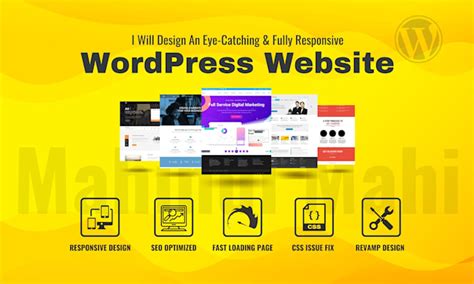 Redesign Revamp Customize And Fix Css Issues Wordpress Website By Mahinulmahi Fiverr