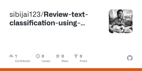 Github Sibijai123review Text Classification Using Natural Language