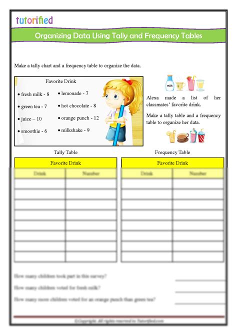 Solution Organizing Data Using Tally And Frequency Tables Studypool