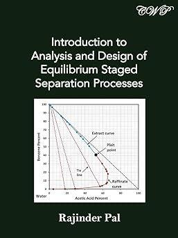 Introduction To Analysis And Design Of Equilibrium Staged Separation