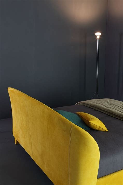 Carnaby Double Bed Double Bed With Upholstered Headboard By Twils