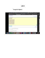 LAB 5 Pdf LAB 5 Computer Algebra CIRCUITS Course Hero