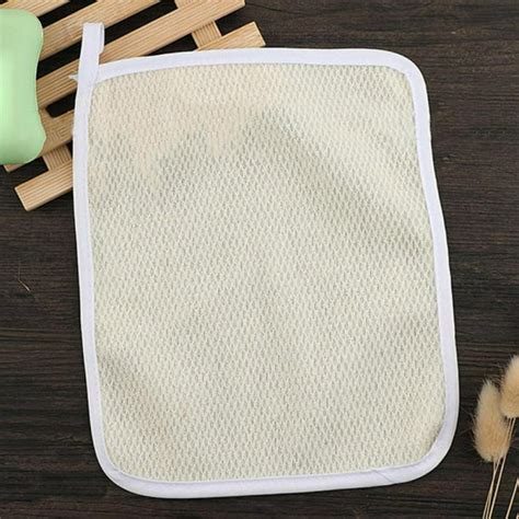 3pcs Exfoliating Face Body Wash Cloth Towel Dual Sided Exfoliating