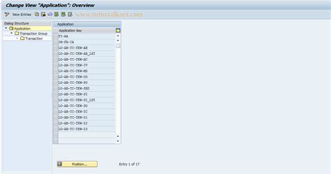 ATRANSGRP SAP Tcode Transaction Group Maintenance Transaction Code