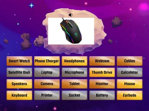 Computer Hardware Terms Find The Match