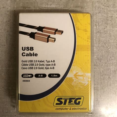 Usb 20 Gold Kabel Serie Von Roline Typ A B 18m Nr 2 Kaufen Auf