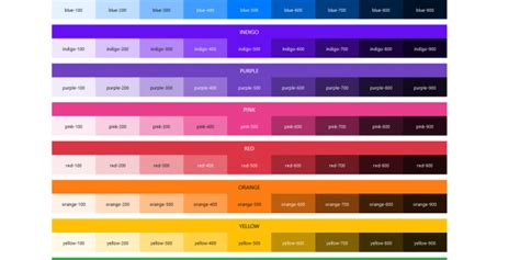 Css Color Palettes Page 3 Of 3 Webartdeveloper