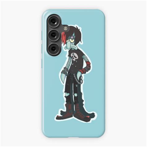 Emo Squidward Sticker For Sale By Deadfishgoo Redbubble