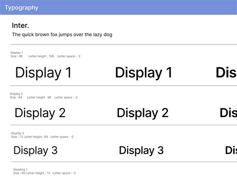Typography Design System By Amalia On Dribbble