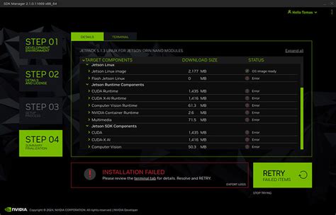 can not update firmware when setting up jetson orin nano jetson orin
