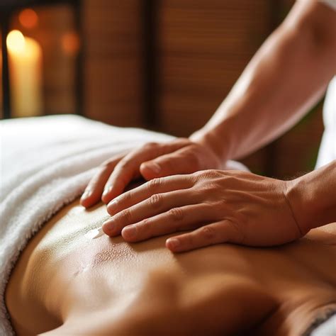 Premium Photo Beautiful Young Woman Enjoying Massage In Spa Salon