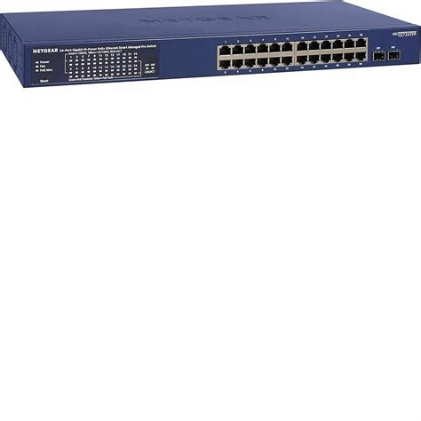 Netgear GS TPP Port PoE Smart Managed Gigabit Switch With SFP Uplink Ports At