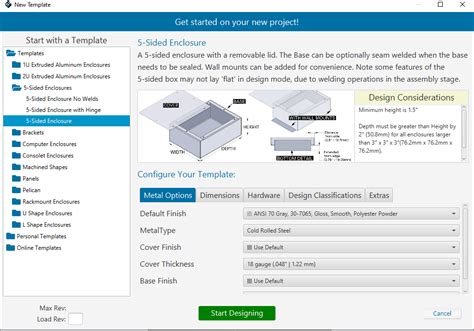 D View Window Protocase Designer Documentation