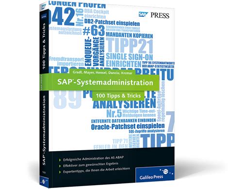 Sap Systemadministration − 100 Tipps And Tricks Von Stephan Gradl