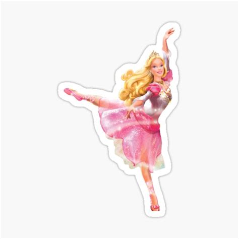Barbie 12 Dancing Princesses Sticker For Sale By Saskiahdlt Redbubble