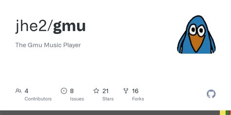 Github Jhe Gmu The Gmu Music Player