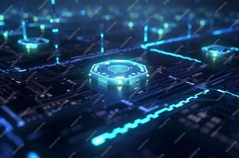 Premium Ai Image The Future Of Crypto Aidriven Blockchain Technology