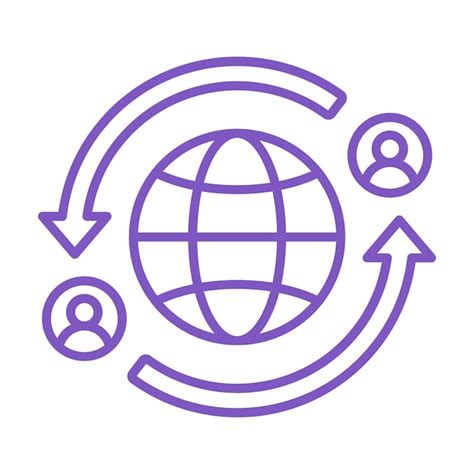 Migration Icon Premium Vector