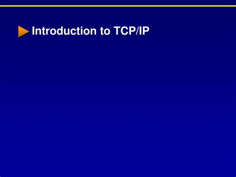 PPT - Introduction to TCP/IP PowerPoint Presentation, free download ...