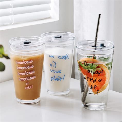 Jual JAFA AMERICANO Gelas Tumbler Kopi Teh Susu Tulisan Minum