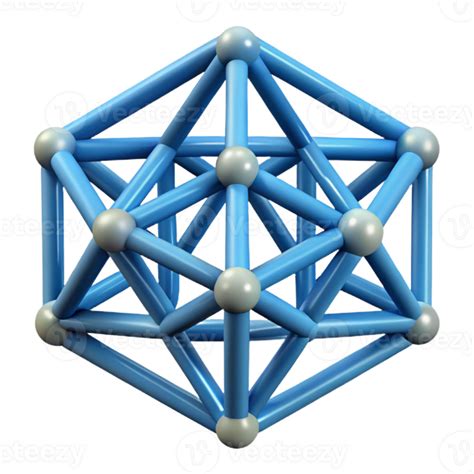 Exquisite Calm Creative Geometric Pattern Of Interconnected Lines Crisp Edges Flat Color