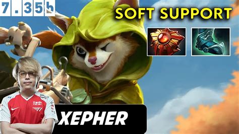 Xepher Hoodwink Soft Support Dota 2 Patch 735b Pro Pub Gameplay