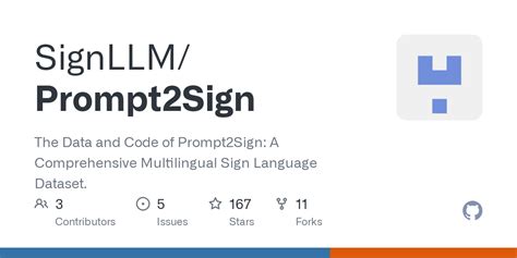 Prompt2Sign README Md At Main SignLLM Prompt2Sign GitHub