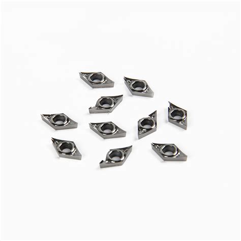 Dcgt 0702 Carbide Turning Inserts High Efficiency For Cnc Lathe