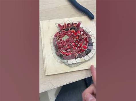 Пробуем новый вид творчества!! #мозаика #новосибирск #керамика - YouTube