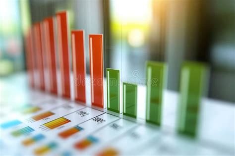 Professional Bar Graph Comparing Stock Market Performance Over Time