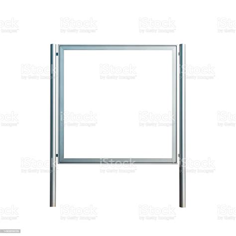 Photo Libre De Droit De Maquette Vierge Panneau Daffichage Blanc