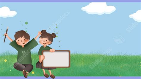 Poster Fantasy Painting Class Training Powerpoint Background For Free