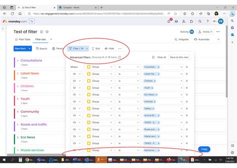 Scroll Needed On Saved Filter Views Feature Requests Monday