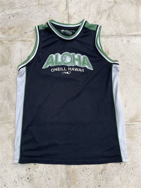 Vintage Vintage Oneill Aloha Hawaii Basketball Jersey Surf Beach Grailed