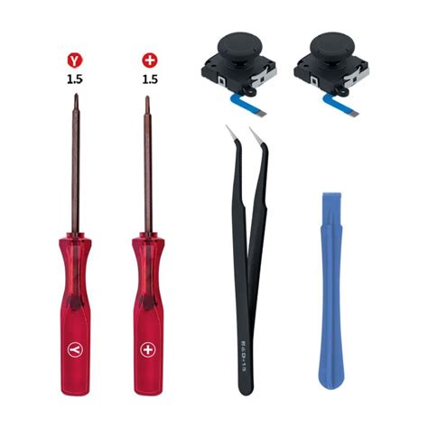 Replacement 3D Analog Joystick Repair Tool Kit Thumb Stick For