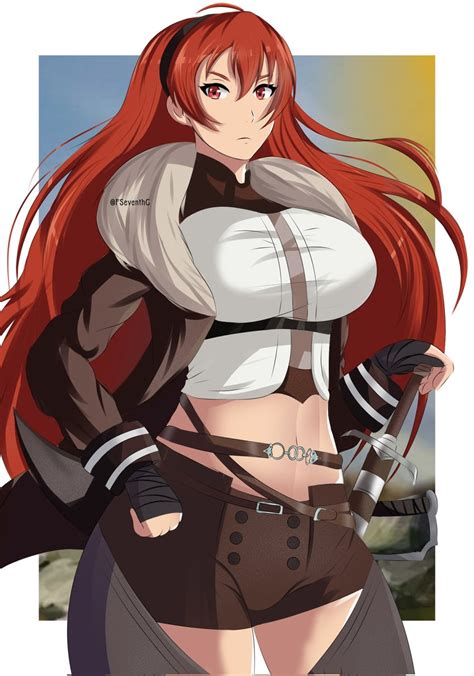Eris Greyrat Mushoku Tensei Drawn By Fcmoonlitfc Danbooru