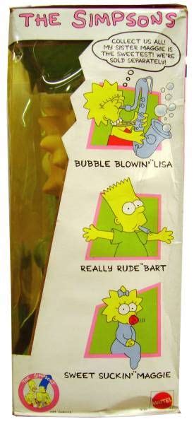 The Simpsons Bubble Blowin Lisa