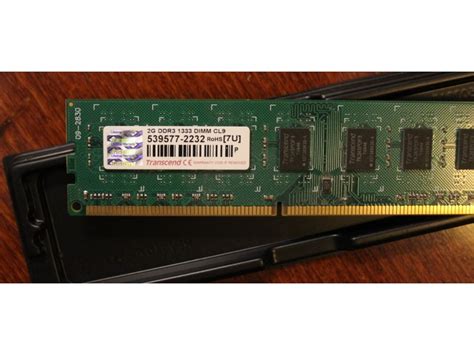 Transcend 2g Dd3 1333 Dimm Cl9 64178349