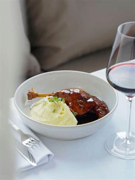 Creamy Mashed Potatoes Comfort Food Pairing With Chicken Sausage