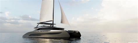Zeil De Toekomst In De Zero Cat Catamaran Van Sunreef Draait Op