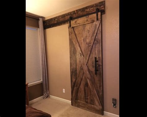 Barn Door Header Customize To Your Size Etsy
