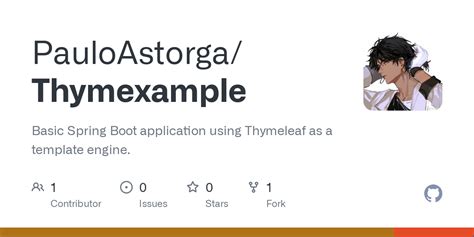 Github Pauloastorgathymexample Basic Spring Boot Application Using