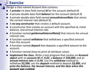 Oop Objects Classes PPT