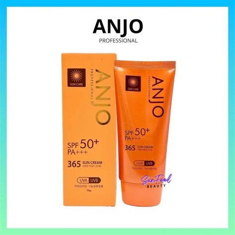 Anjo Professional 365 Sun Cream Spf50 Pa 70g Lazada