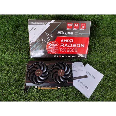 Jual Rx 6600 8gb Gddr6 Sapphire Rx 6600 8gb Gddr6 Pulse Segel Mulus