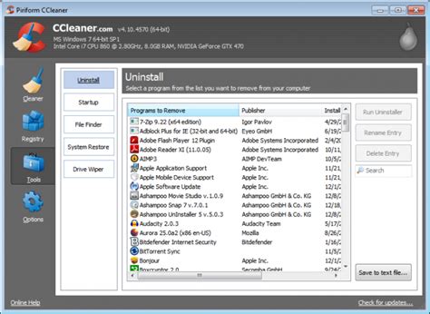 Create A List Of All Installed Windows Software GHacks Tech News