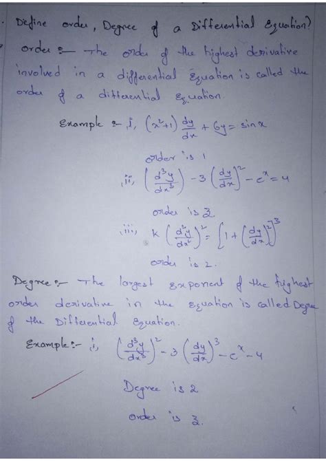 SOLUTION Differential Equations Part Studypool SOLUTION Differential Equations Part Studypool